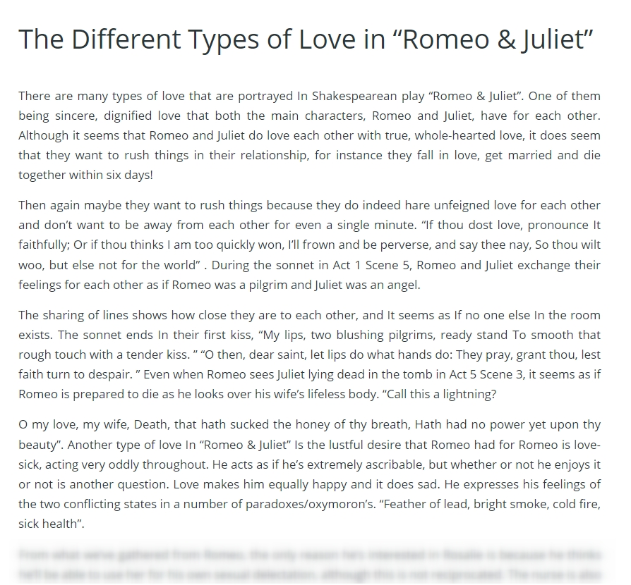 Top 130 Romeo And Juliet Essay Topics & Ideas for 2022